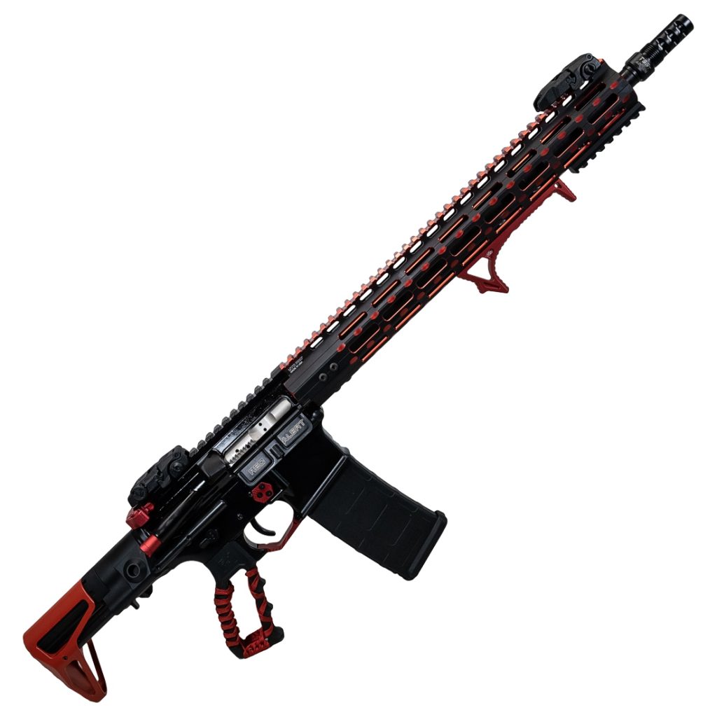 TSS Custom AR-15 Rifle “Red Alert” Limited Edition GEN 2 – Texas ...
