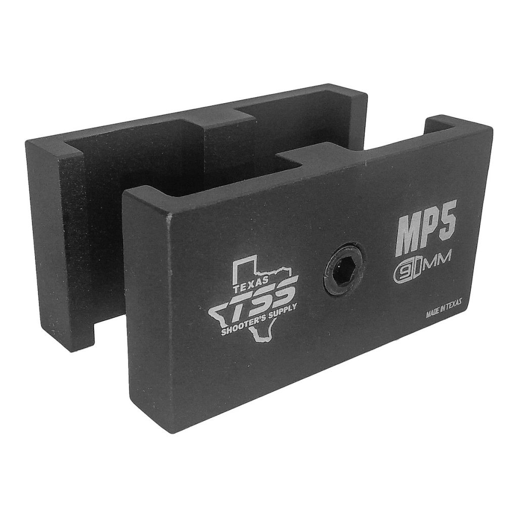 TSS BILLET HK MP5 MAGAZINE COUPLER Black – Texas Shooter's Supply