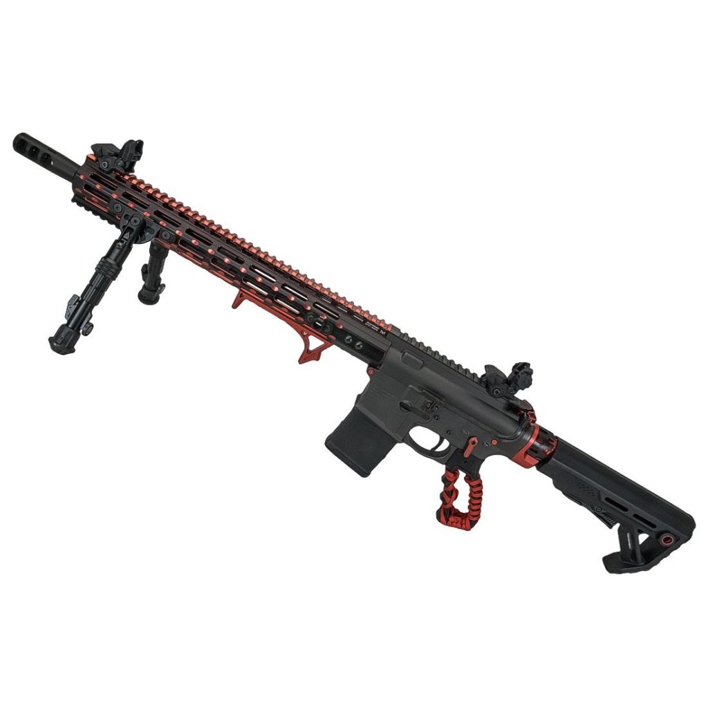 TSS Custom AR-15 “Centaurides” .223/5.56 16″ Anodized RED – Texas ...