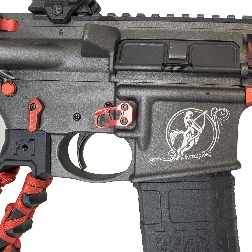 TSS Custom AR-15 “Centaurides” .223/5.56 16″ Anodized RED – Texas ...