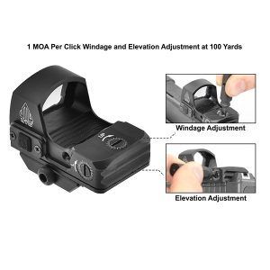 UTG Reflex Micro Dot, Green 4 MOA Single Dot, Adaptive Base – Texas ...