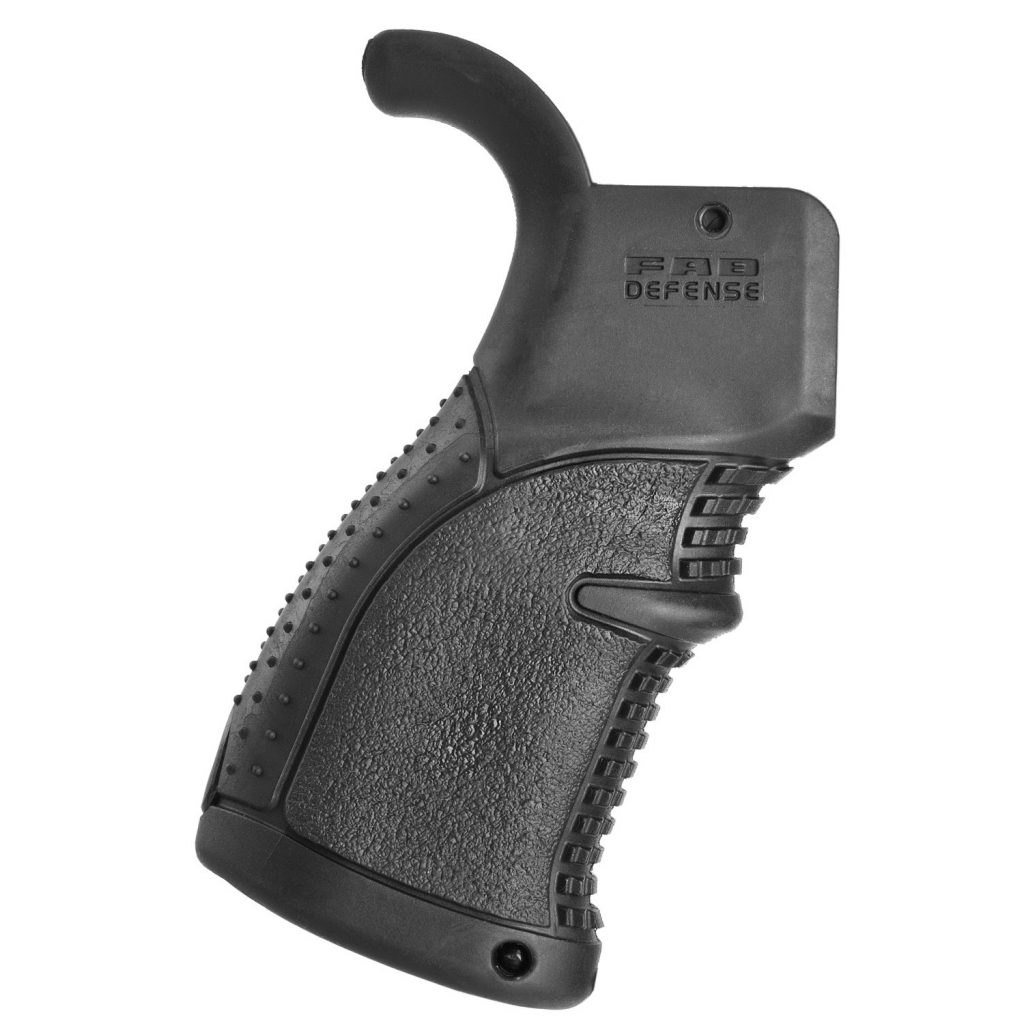 FAB DEFENSE FX-AGR43B AGR-43 Ergonomic Pistol Grip M4/M16/AR15 Polymer ...