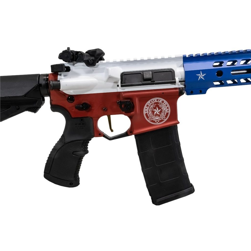 TSS Custom AR-15 .223/5.56 “Lone Star” Rifle ALAMO EDITION WITH BINARY ...
