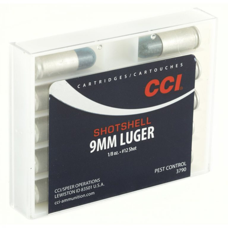CCI Shotshell Ammunition 9mm Luger 53 Grains #12 Shot – Texas Shooter's ...