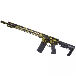 TSS CUSTOM AR-15 3 Gun Competition “Rhodesian Camo” Left handed Rifle ...