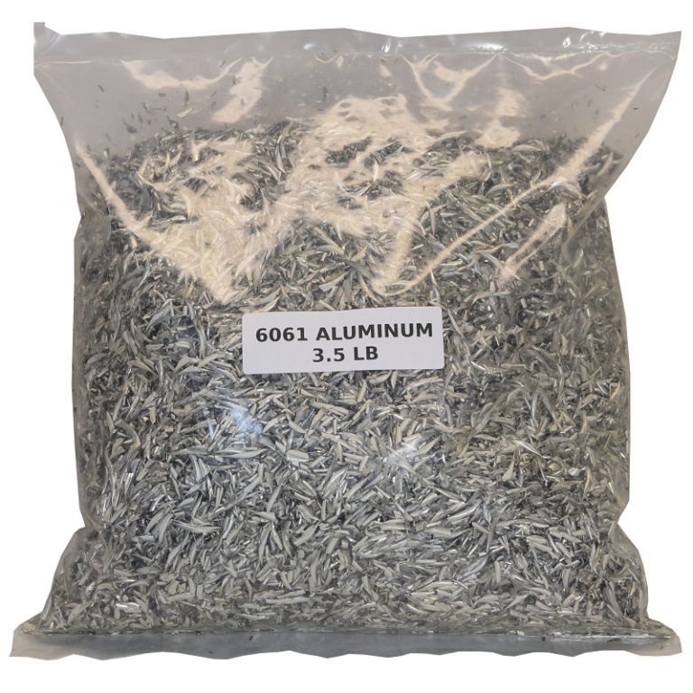 3.5 Pounds ALUMINUM 6061 METAL SHAVINGS/CHIPS – Texas Shooter's Supply