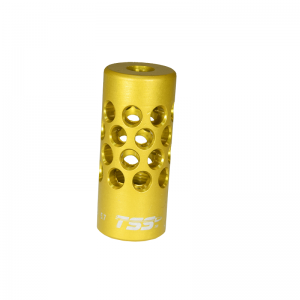 TSS WACKY CHERRY MUZZLE BRAKE LIGHT WEIGHT COLOR GOLD – Texas Shooter's ...