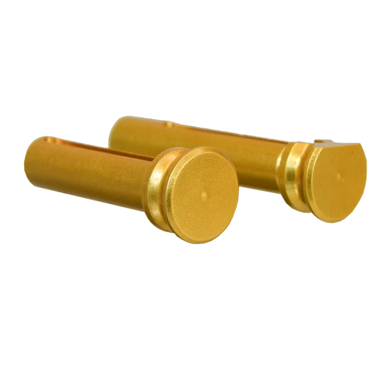 TSS CUSTOM ENHANSED TAKE DOWN PIN SET AR-15 GOLD – Texas Shooter's Supply