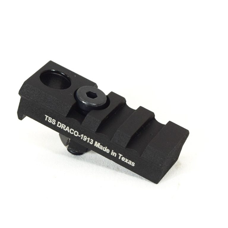 TSS MICRO DRACO AK PISTOL TO 1913 BRACE ADAPTER with QD socket – Texas ...